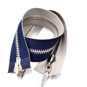 10# Two Way Separator 2 Sides 2 Color Metal Zipper For Garment - JY ZIPPER